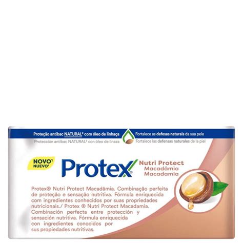 Kit Sabonete Em Barra Protex Nutri Protect Macadâmia Beleza Na Web