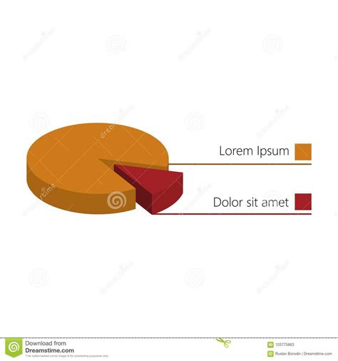 Business Diagram Data Graphical Report Information Data Statistic Vector Illustration