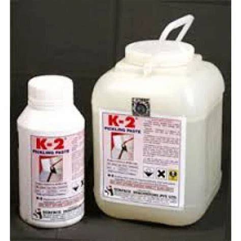 K 2 Pickling Passivation Chemicals For Industrial Packaging Type Can