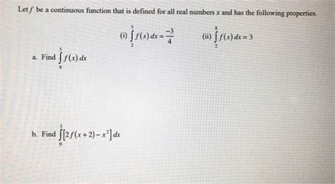 solved letſ be a continuous function that is defined for all