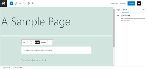 How To Embed IFrame In WordPress GeeksforGeeks