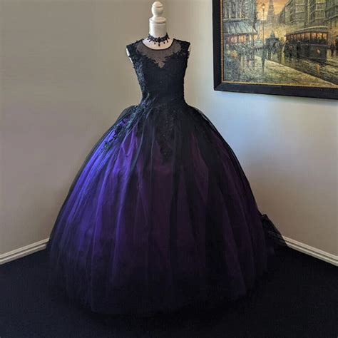 Purple Gothic Dresses