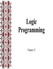 Understanding Logic Programming and Prolog Basics | Course Hero