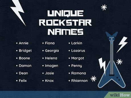 80s Rocker Chick Names