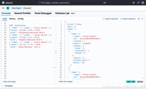 Elasticsearch：设置向量搜索elasticsearch 向量检索 Csdn博客