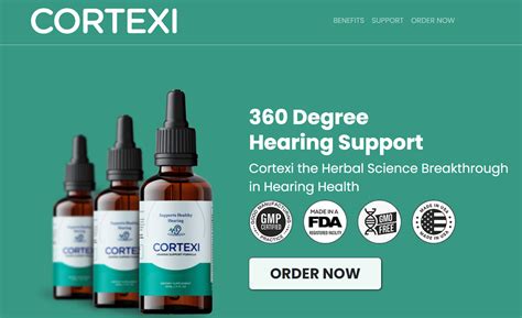 Cortexi Ear Drop Reviews Hearing Support Formula Where To Buy Cortexi