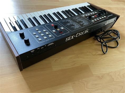 matrixsynth sequential circuits six trak analog synthesizer w manuals