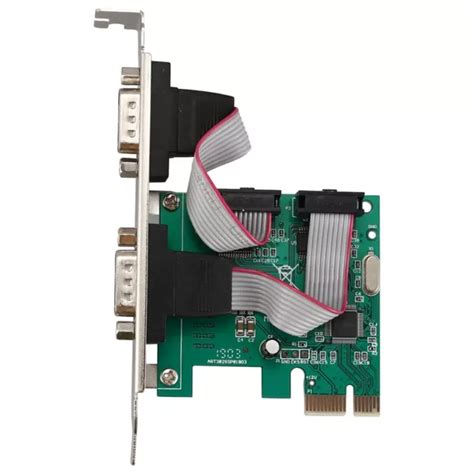 PCI E PCI EXPRESS Dual Serial DB RS Ports Controller Adapter Card PicClick AU