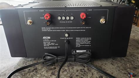 Adcom Gfa 5500 Stereo Power Amplifier Near Mint Low Hours Photo 2437979 Us Audio Mart