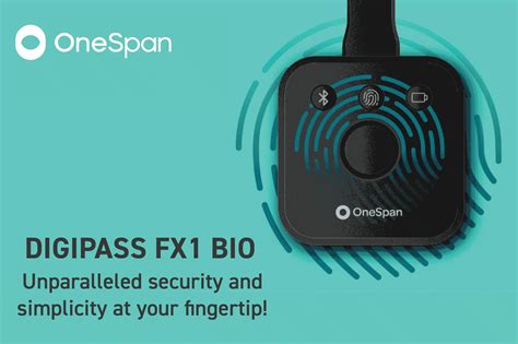 Onespan Announces The Digipass Fx1 Bio Kappa Data