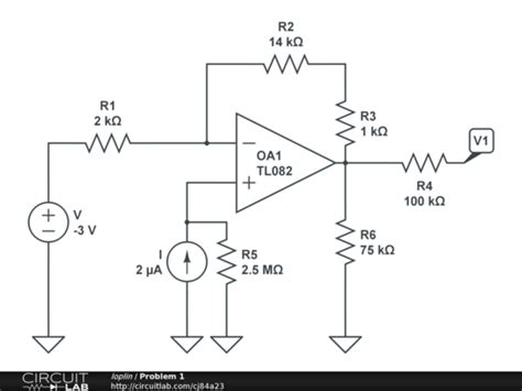 Problem 1 Circuitlab