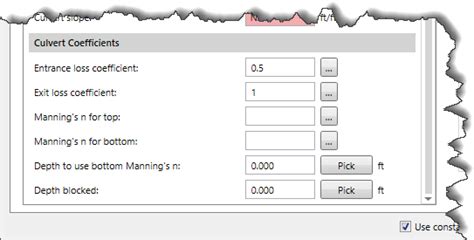 Defining Culverts For Hec Ras Bridge Modeling Civilgeo Knowledge Base