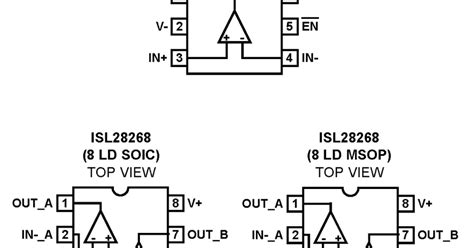 Isl28168 34µa Micro Power Single Rail To Rail Input Output Rrio Low