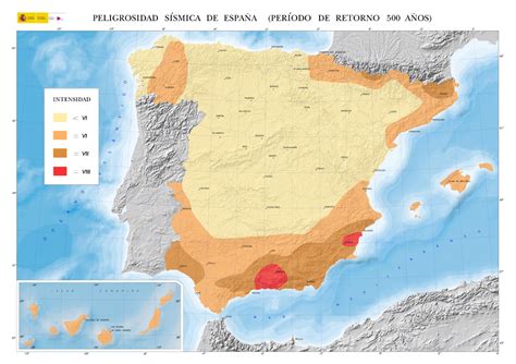 Mapas De Sismicidad Y Peligrosidad Instituto Geográfico Nacional