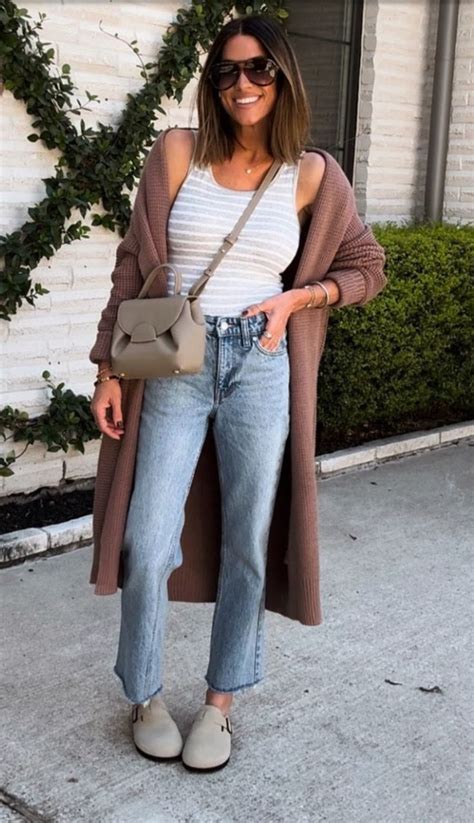 Fall Outfits In Texas Birkenstock Mule Outfits Women How To Style