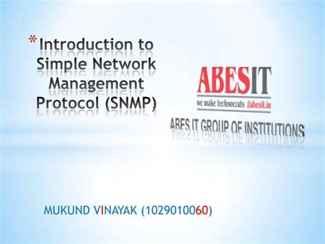 SNMP PPTX
