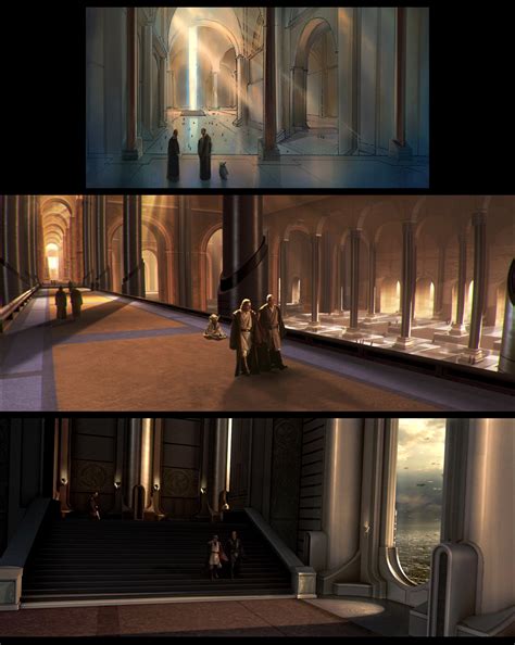Trevor Engstrom Jedi Temple Interior