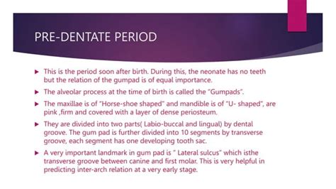 Development Of Occlusion In Pediatric Dentistry Pptx Dental Health