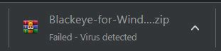 Browser Marking This As A Virus Issue HiDe Techno Tips Blackeye For Windows GitHub