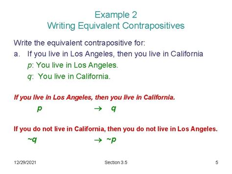 section 3 5 equivalent statements variations of conditional