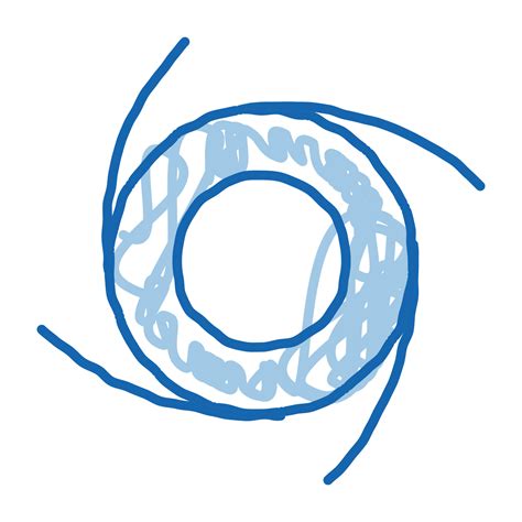 Cyclone Tornado Doodle Icon Hand Drawn Illustration Vector Art At Vecteezy