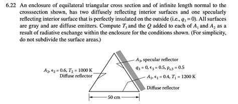 622 An Enclosure Of Equilateral Triangular Cross
