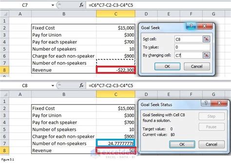 How To Use Goal Seek In Excel Solve Problems ExcelDemy