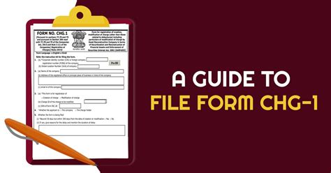 Easy Guide To File Form Chg 1 Charge Creation Modification