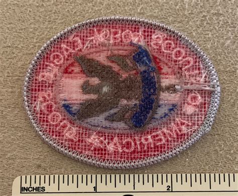 Nos Circa 2000 Eagle Scout Boy Scouts Of America Rank Award Patch Bsa