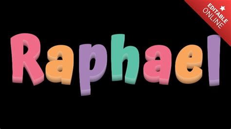 Raphael Pretty Text Effect Generator
