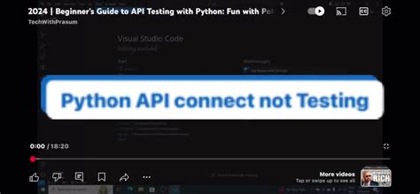 pra sum on linkedin check out my new video where i will show you how to connect with api from…