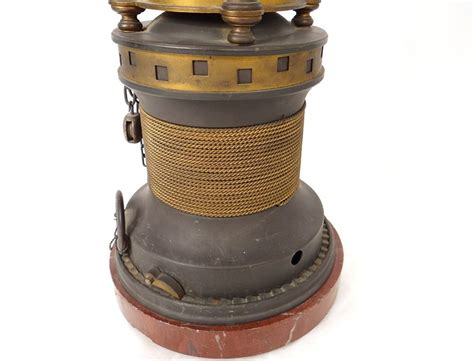 Andre Guilmet Clock Industrial Clock Beacon Compass Barometer Clock Nineteenth