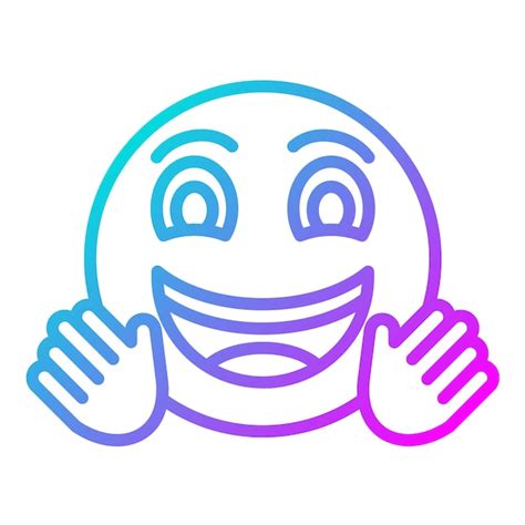 Premium Vector Hugging Face Vector Illustration Style
