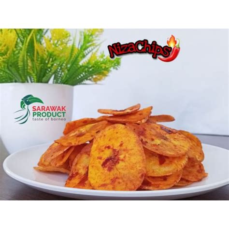 Kerepek Pisang Pedas 250g Lazada