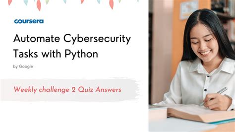 Automate Cybersecurity Tasks With Python Weekly Challenge 2 Quiz