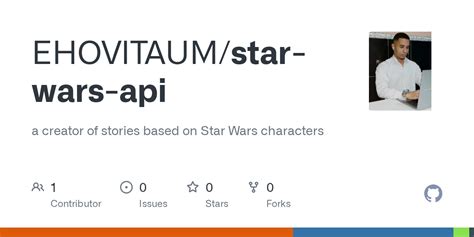 Github Ehovitaumstar Wars Api A Creator Of Stories Based On Star Wars Characters