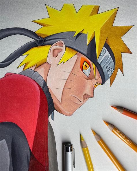 How To Draw Naruto Sage Mode Surrealist Drawing Techniques
