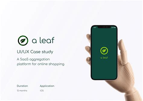 Case Study Of A Leaf On Behance