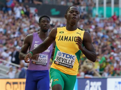 Tritt Er In Die Fußstapfen Von Usain Bolt Jamaika Feiert Neuen Sprint