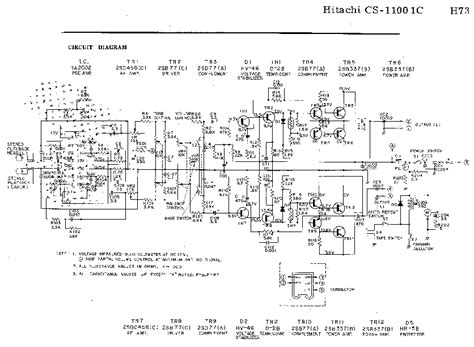 Cassette Player Circuit Diagram