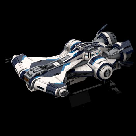 Uccs Jedi Defender Class Light Corvette Micro Scale — Brickvault