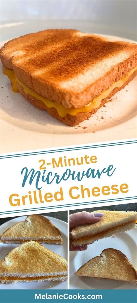 Speedy Microwave Grilled Cheese 5 Minute Lunch Idea Microwave