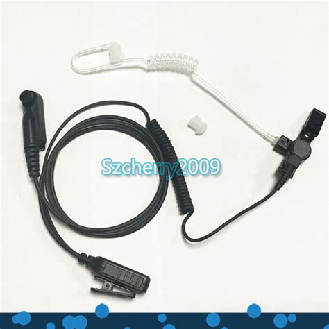 Air Tube Earpiece Earphone Headset Ptt For Tait Tp7100 Tp8110 Tp9300