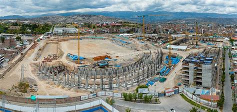 Avanzan Construcción Del Gran Complejo Deportivo “vencedores De Ayacucho”