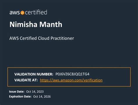 Nimisha Manth On Linkedin Celebrating My New Certification Thank You