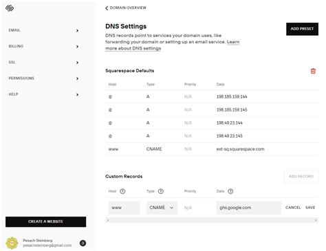 Blogger Website And Squarespace Domain Domains Squarespace Forum
