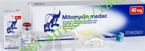 Митомицин Mitomycin Medac Mitomycinum 40mg комплект для инъекций