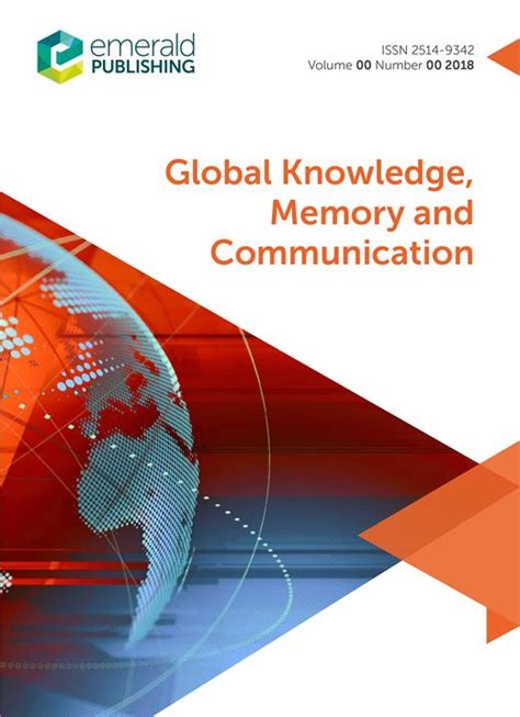 Volume 68 Issue 8 9 Global Knowledge Memory And Communication