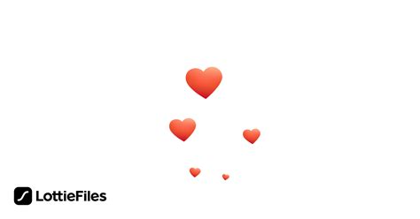 Free Floating Hearts Animation By Linda Cnattingius Lottiefiles