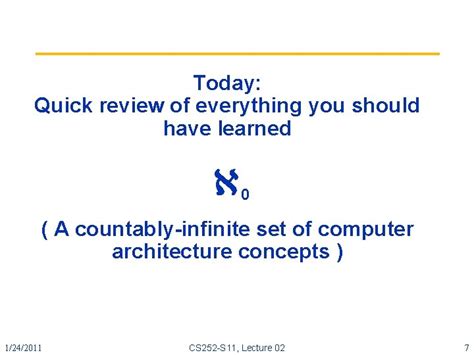 Eecs 252 Graduate Computer Architecture Lecture 2 0